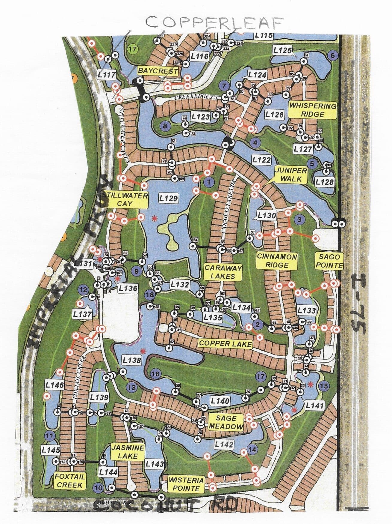 Copperleaf Map | Brooks Fishing Club